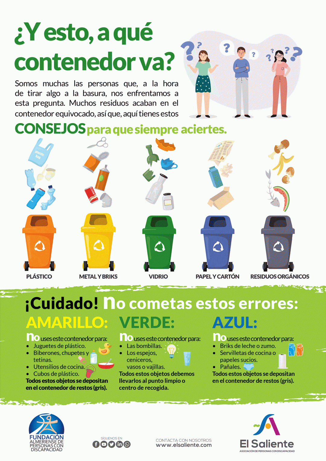 Día Mundial del Reciclaje - EL SALIENTE